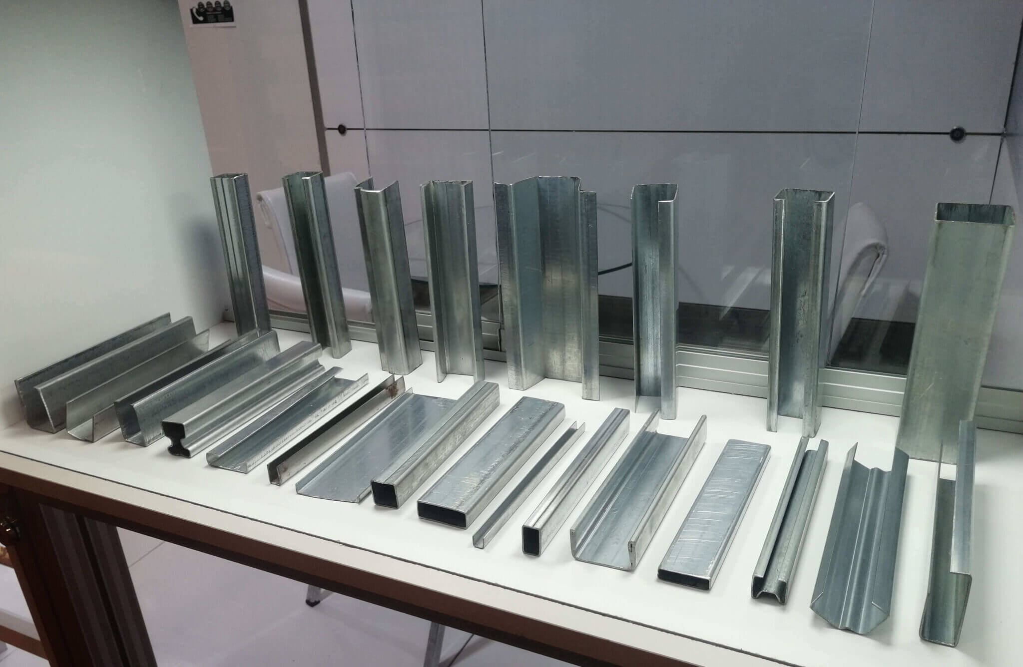 Window - Steel- Profile - Support - Reinforcement - PVC - Hallow Section